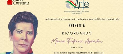 Australia , “Pomeriggi Culturali – Caffè con l’ANFE”: domani a Sydney ...