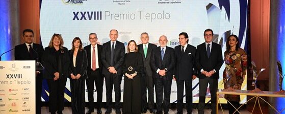 Premio Tiepolo 2025 : Edoardo Garrone (ERG) e Manuel Manrique (Sacyr ...